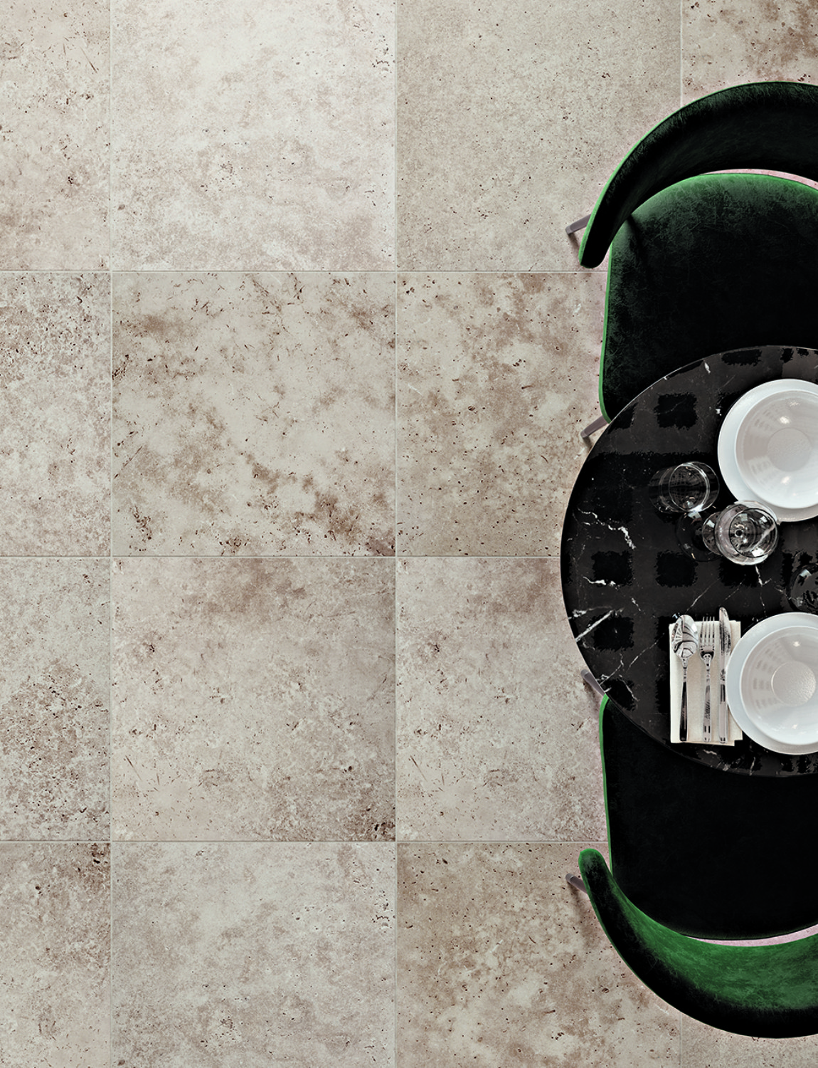 Strand Perlato di Sicilia Matte 16"x16 Porcelain Tile | GENROSE