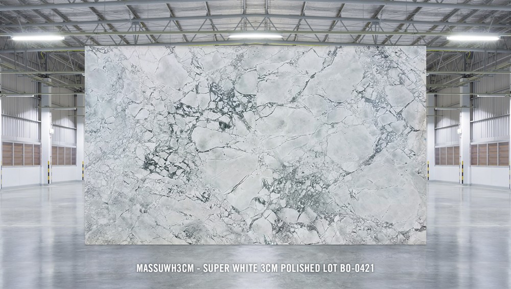 Super White Slab Super White Polished 3cm Slabs | Natural Stone | GENROSE