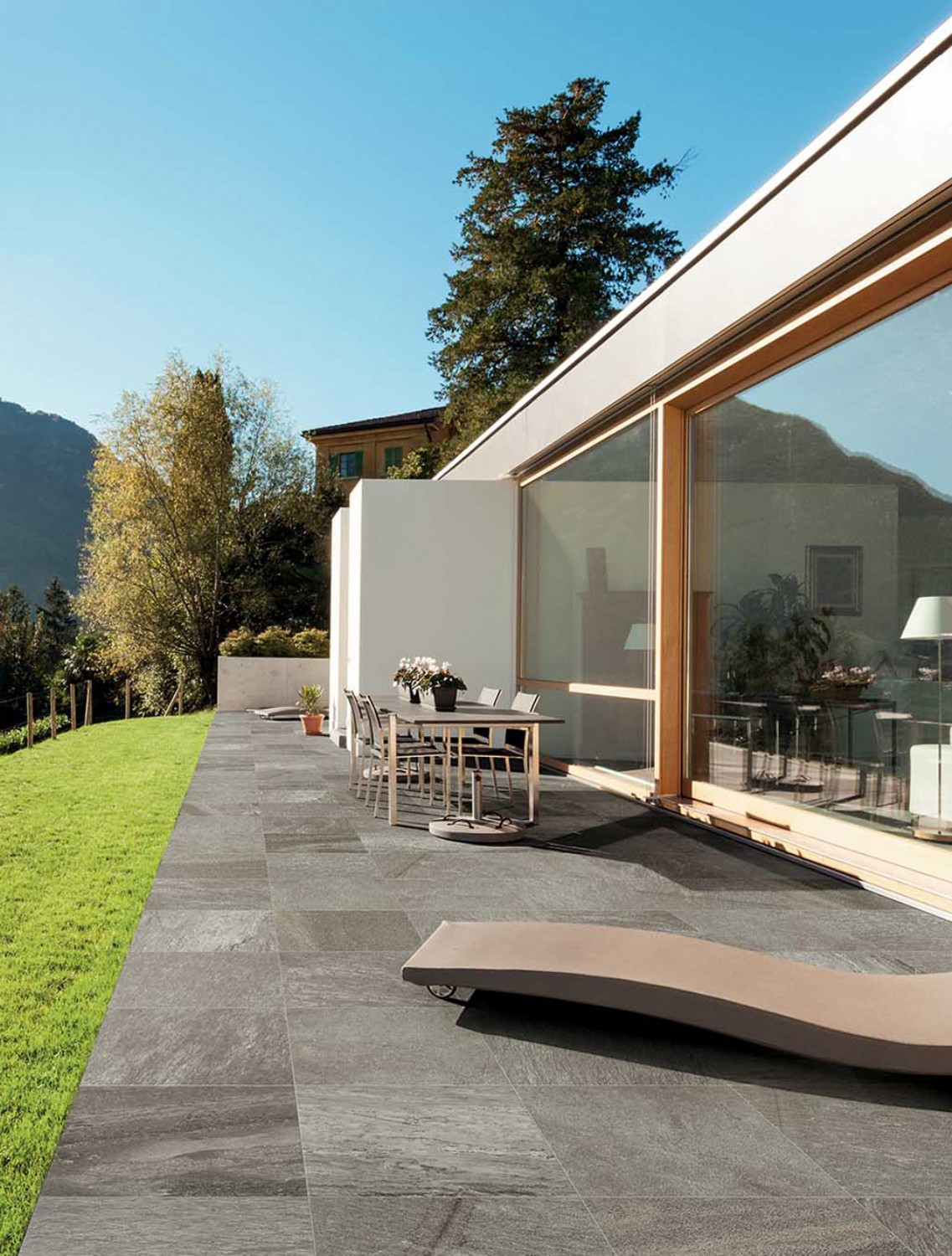 Tenstone Paver Grey 24"x24" 2CM Paver Pavers | Porcelain | GENROSE