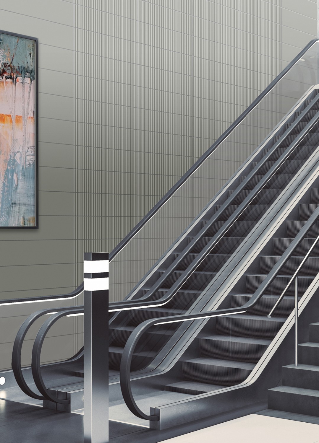 Textura Silver Matte 6.5"x21 Porcelain Tile | GENROSE