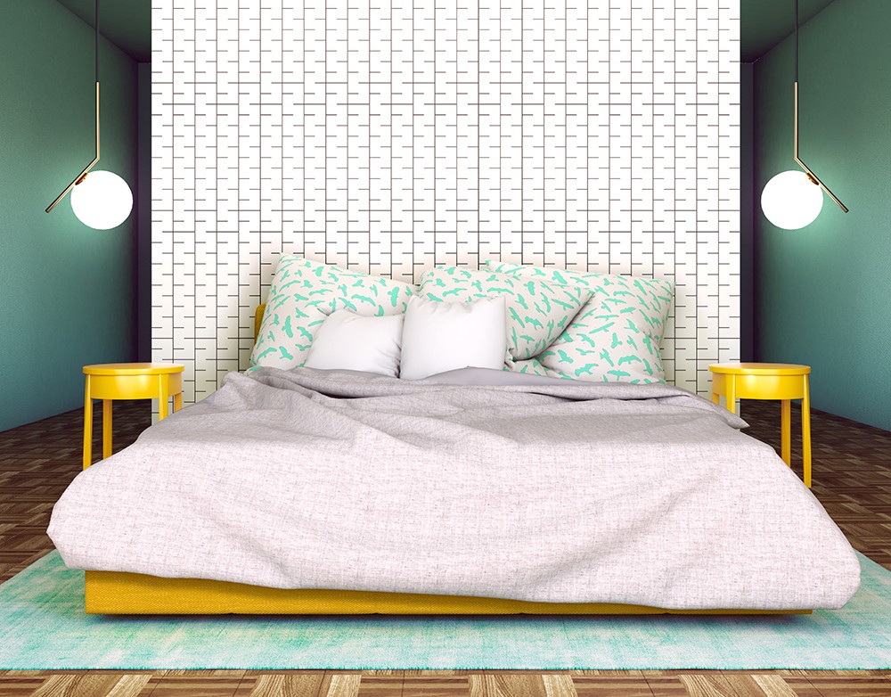 Trace White Matte 4"x24 Porcelain Tile | GENROSE