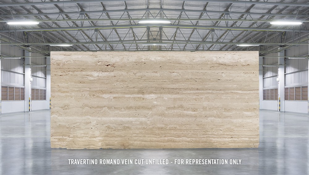 Travertino Romano Slab | Honed 2cm Natural Stone