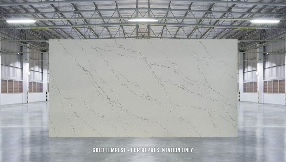 Tuscany Collection Gold Tempest 3cm Polished | GENROSE