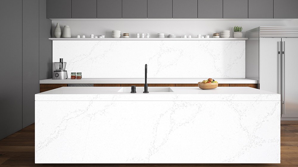 Tuscany Collection Calacatta Wave Polished 3cm | GENROSE