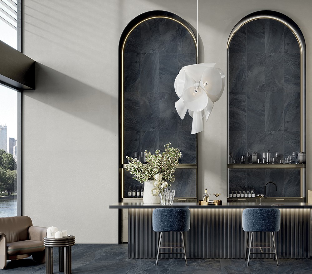 Valdez Blue Matte 12"x24 Porcelain Tile | GENROSE