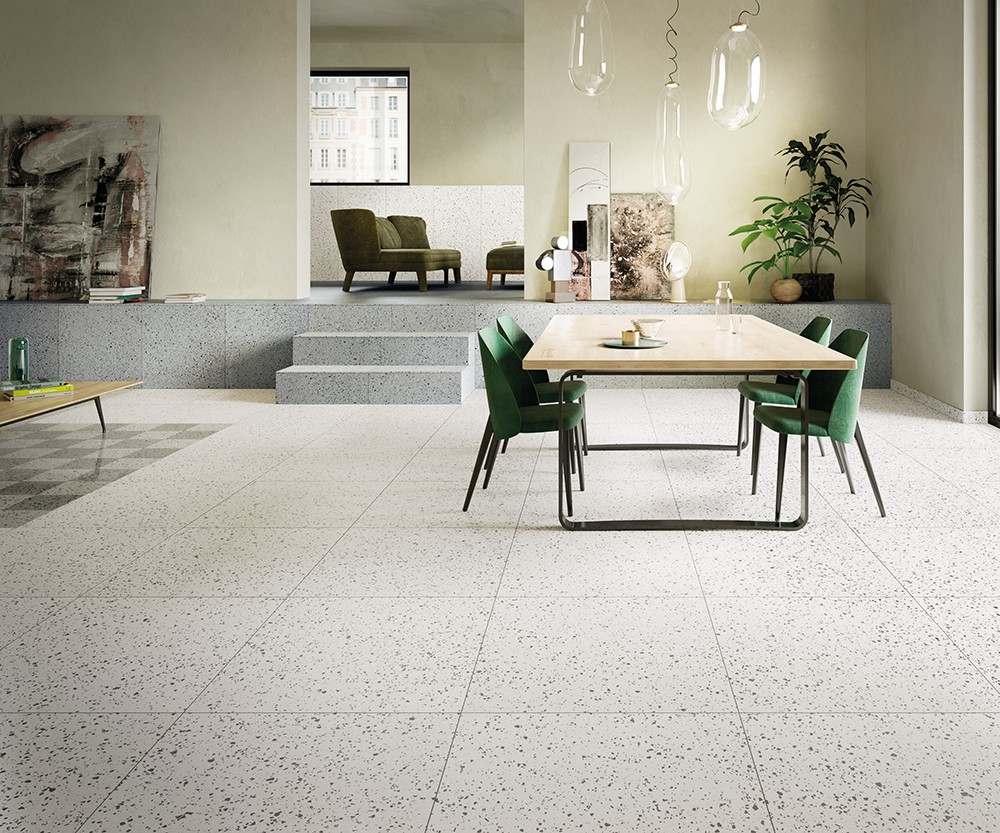 Villa Mini White Matte 24"X48 Porcelain Tile | GENROSE
