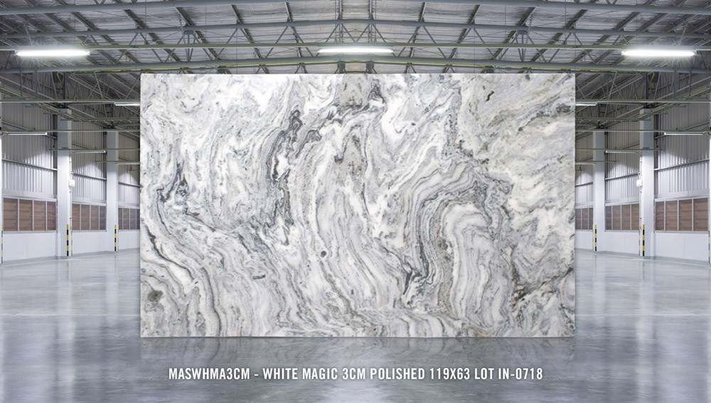 White Magic Slab White Magic Polished 3cm Slabs | Natural Stone | GENROSE