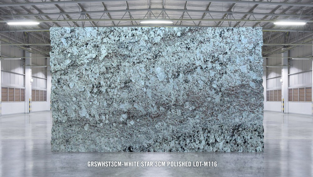 White Star Slab White Star Polished 3cm Slabs | Natural Stone | GENROSE