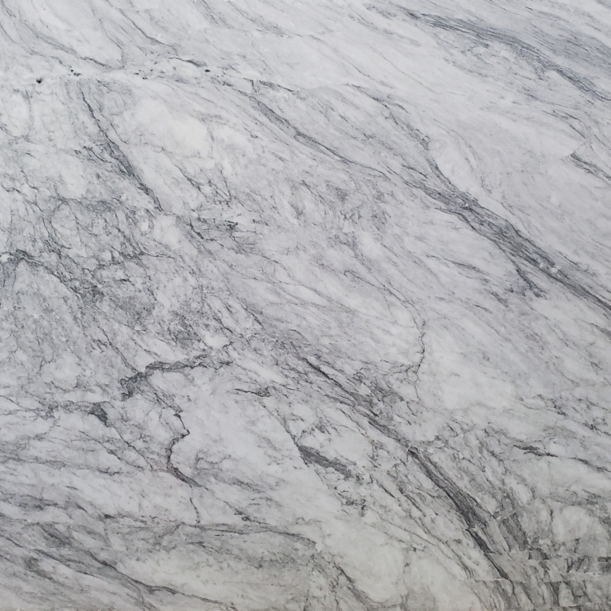 White Storm Marble Slab | GENROSE Stone + Tile
