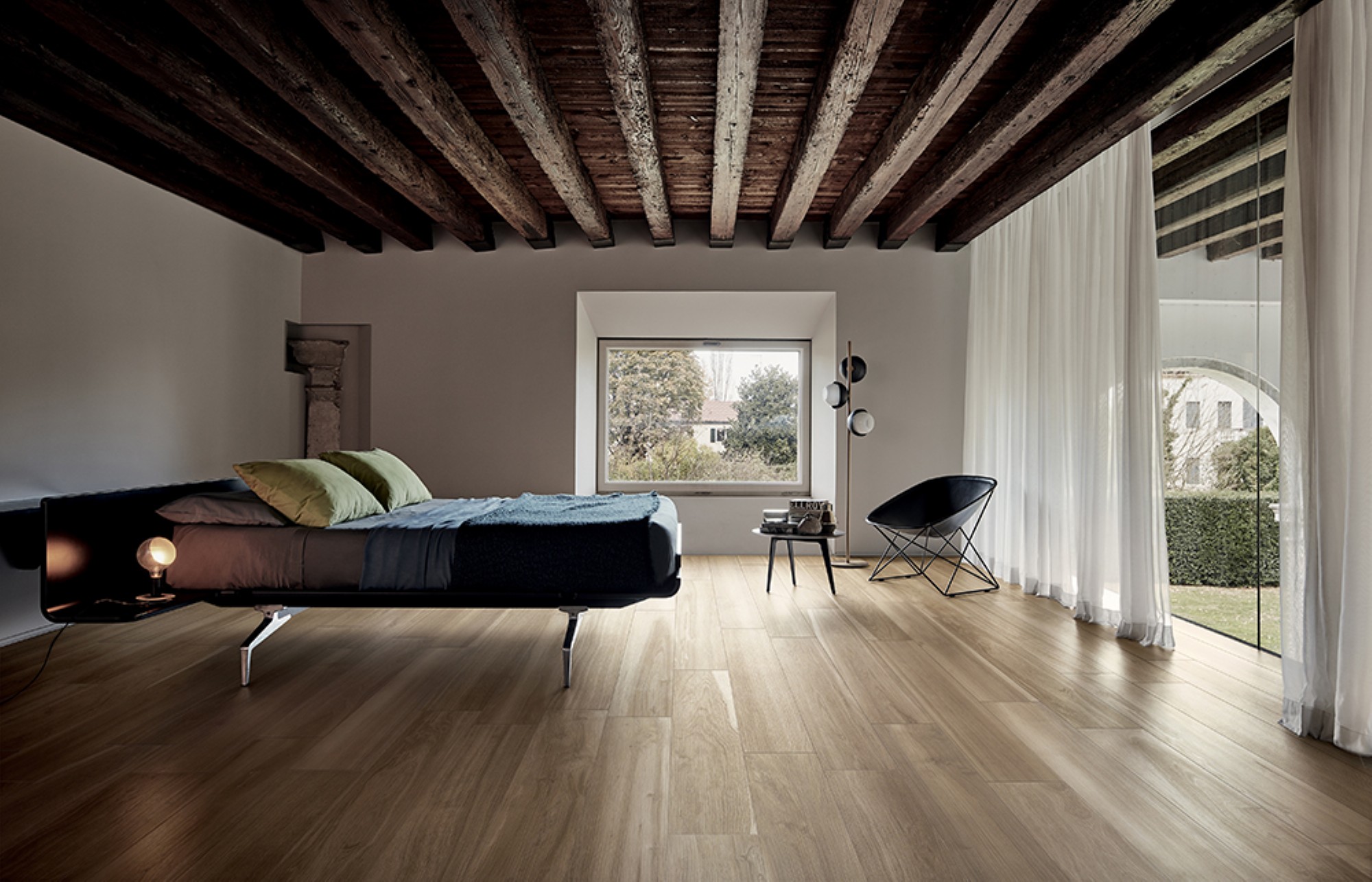Woodcraft Beige Natural 8"x47 Porcelain Tile | GENROSE