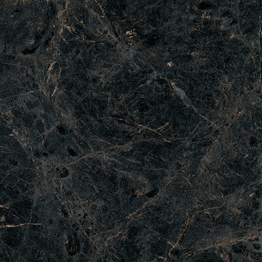Cathedral Nero Polished 24"x24 Porcelain Tile | GENROSE