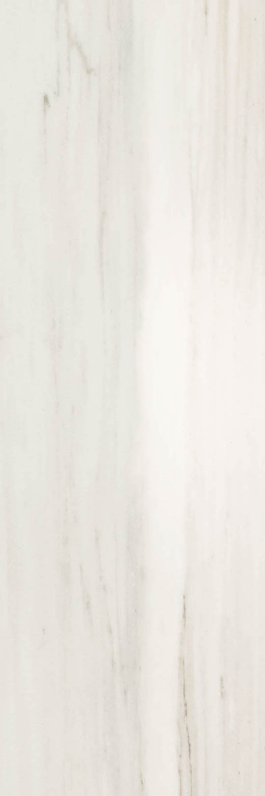 Charm Helsinki White Polished 4"x12 Porcelain Tile | GENROSE