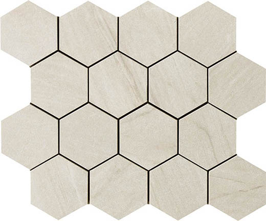 Charm Taj Mahal Fade 2" Hexagon Porcelain Tile | GENROSE