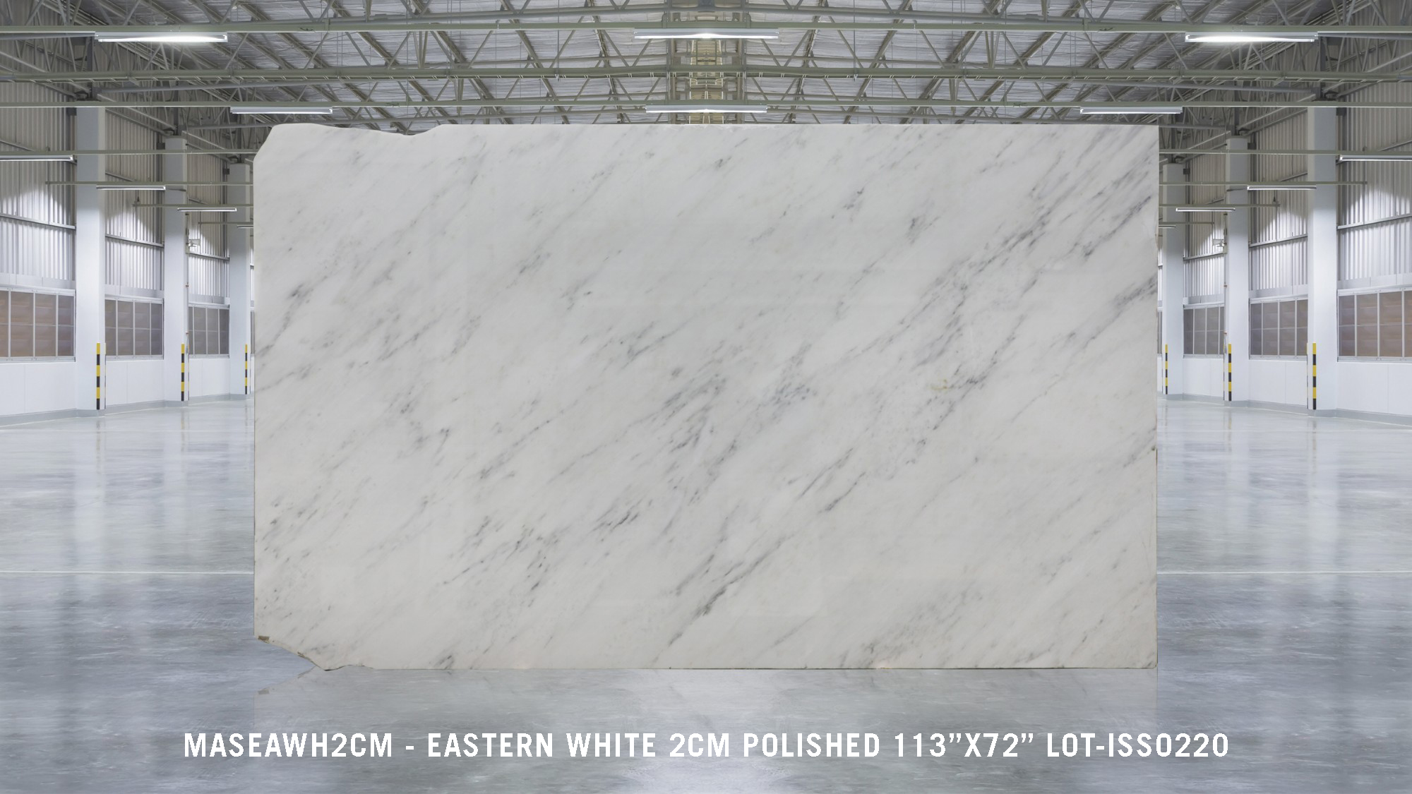 Eastern White Polished 2cm Natural Stone Tile | GENROSE
