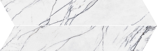 Indulge Lilac Matte 4"x21" Chevron Porcelain Tile | GENROSE