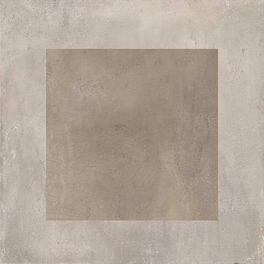 Kilostone Greige Matte 12"x12" Cube Deco Porcelain Tile | GENROSE