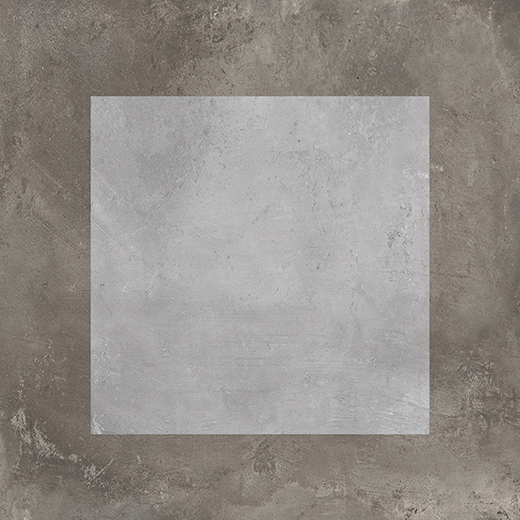 Kilostone Plumb Matte 12"x12" Cube Deco Porcelain Tile | GENROSE