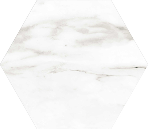 Monaco Venato Matte 11" Hexagon Porcelain Tile | GENROSE