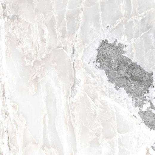 Oracle White Blend Polished 32"x32" 6mm Porcelain Tile | GENROSE