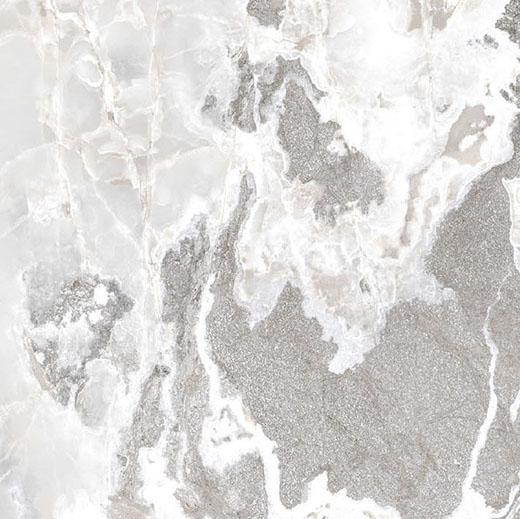 Oracle White Blend Satin 24"x24" 10mm Porcelain Tile | GENROSE