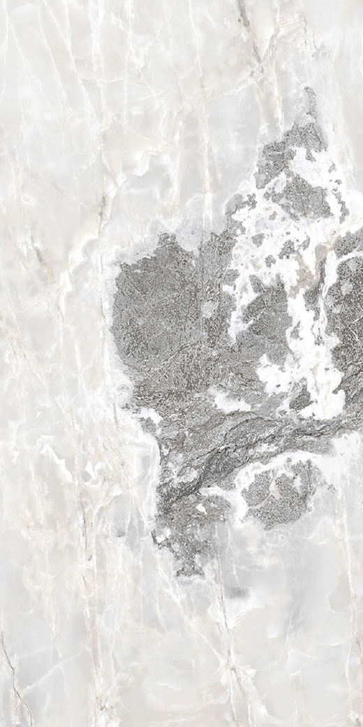 Oracle White Blend Satin 24"x24" 10mm Porcelain Tile | GENROSE