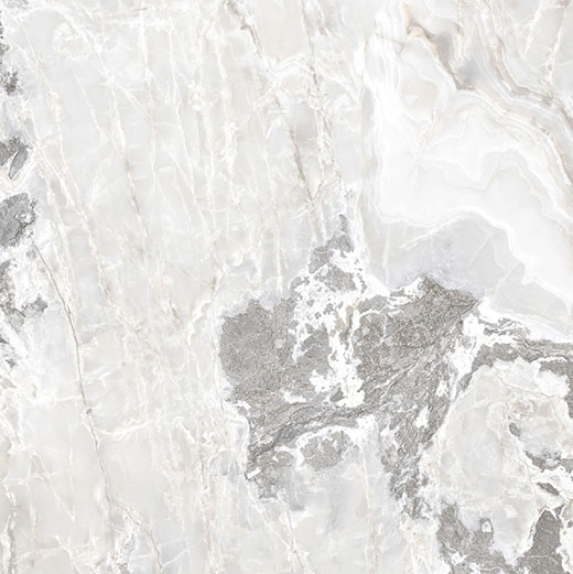 Oracle White Blend Satin 63"x63" 6mm Porcelain Tile | GENROSE