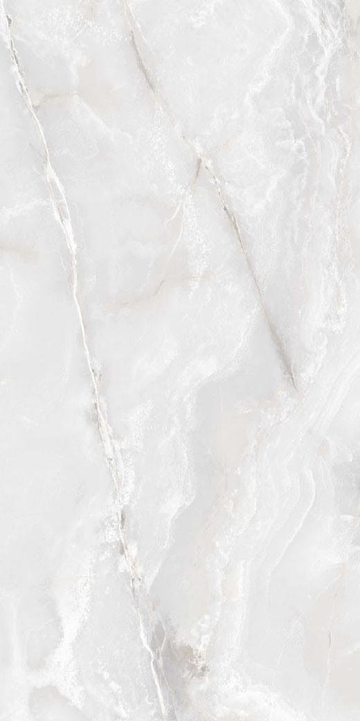 Oracle White Onyx Polished 32"x71" 10mm Porcelain Tile | GENROSE