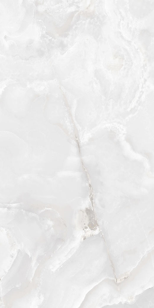 Oracle White Onyx Polished 24"X48" 6mm Porcelain Tile | GENROSE