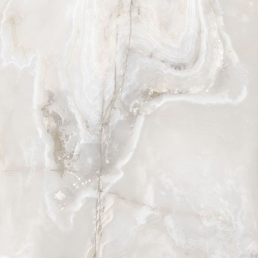 Oracle White Onyx Satin 32"x71" 10mm Porcelain Tile | GENROSE