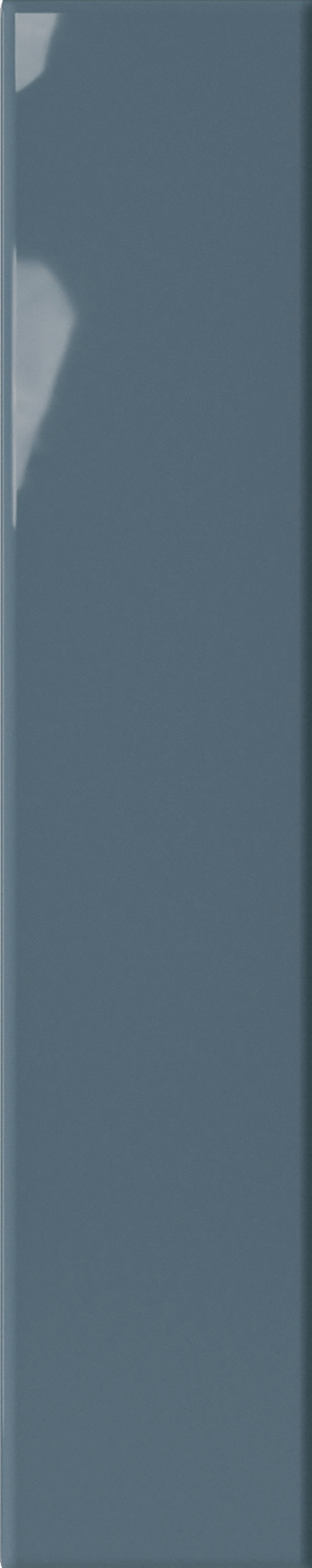 Plinto Blue Glossy 4.2"x21.3" Ceramic Tile | GENROSE
