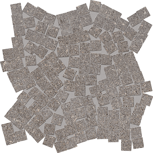 Punto Mud Matte Random Mosaic Mud Porcelain Tile | GENROSE