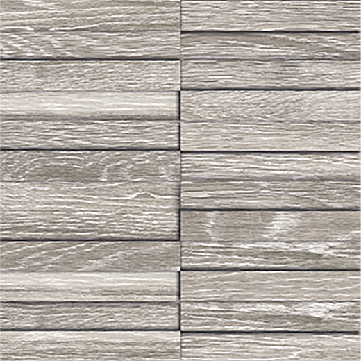 Resurgence Pearl White Matte 3D Mosaic Pearl White Porcelain Tile | GENROSE