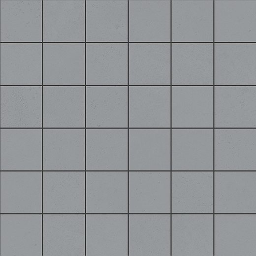 Sydney Grey Matte 2"x2" Mosaic Porcelain Tile | GENROSE
